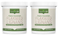 nutritious ground flaxseed powder