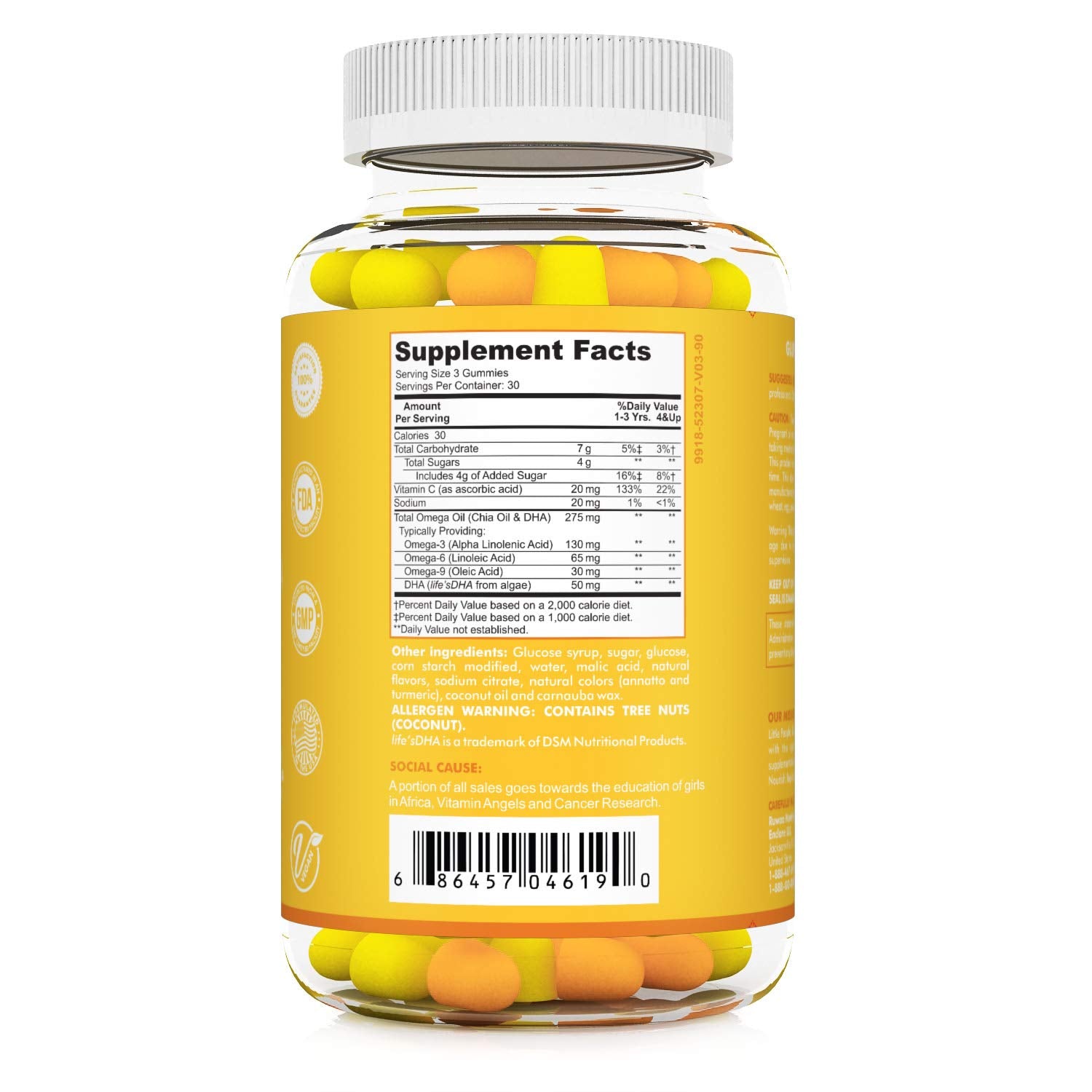 nutritious gummies for children's health