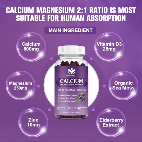nutritious gummies for daily calcium intake