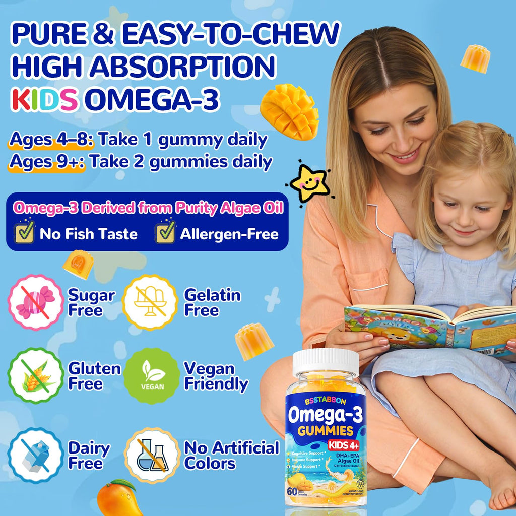 Nutritious gummies for kids 4+