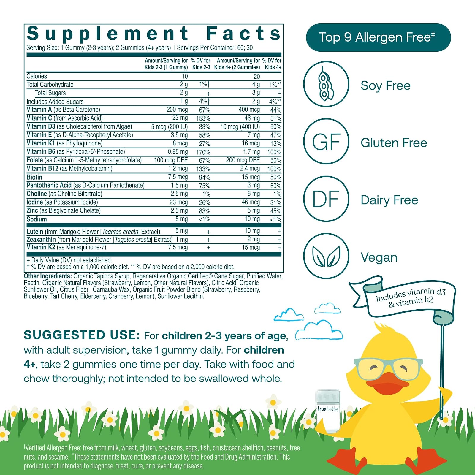 nutritious gummies for kids vitamins