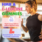 Nutritious gummies for muscle growth support