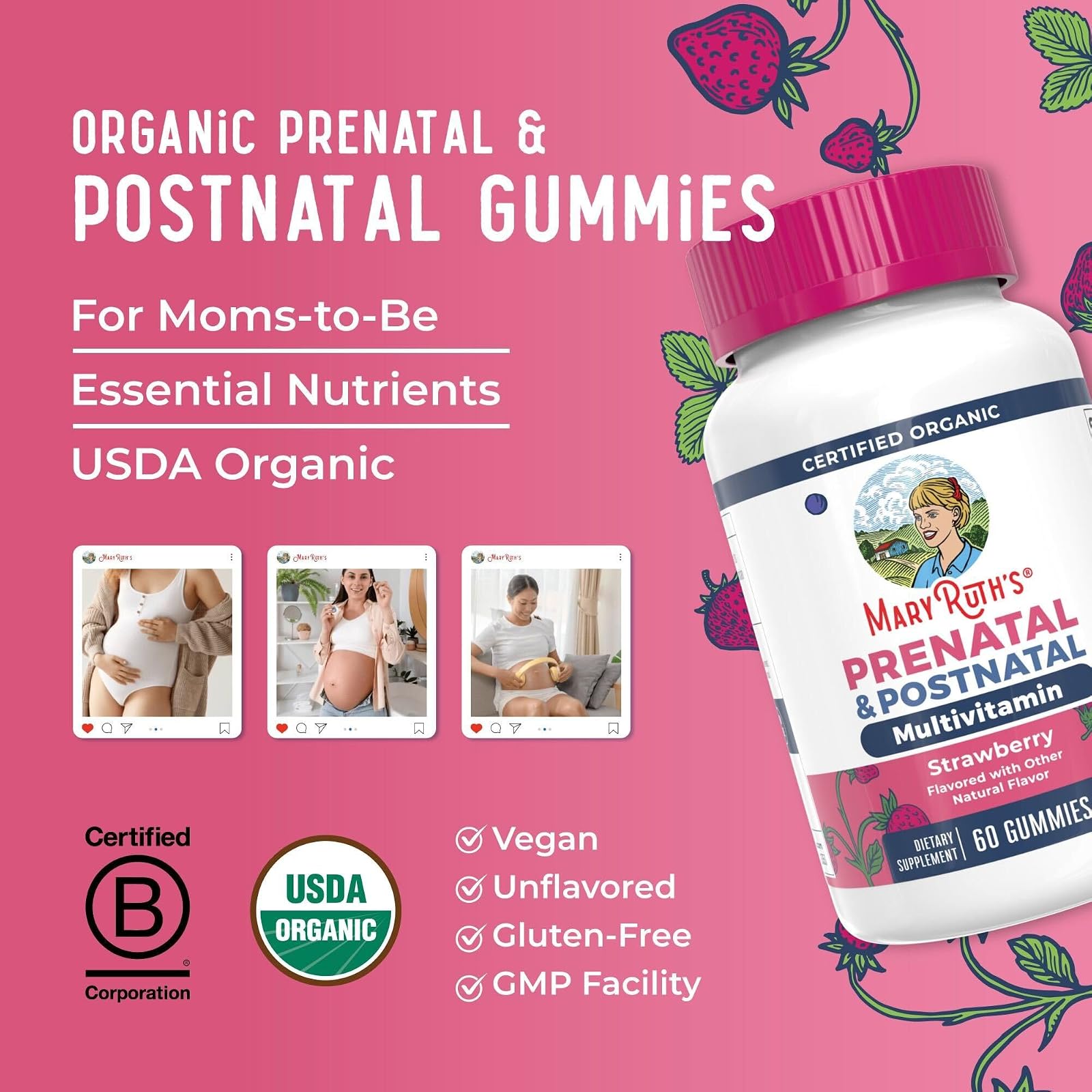 nutritious gummies for postpartum recovery