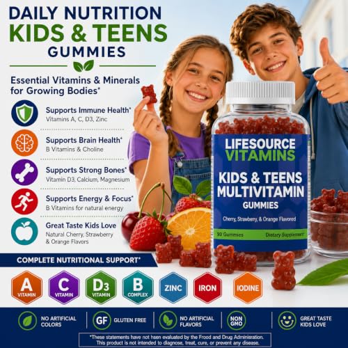 nutritious gummies for teens