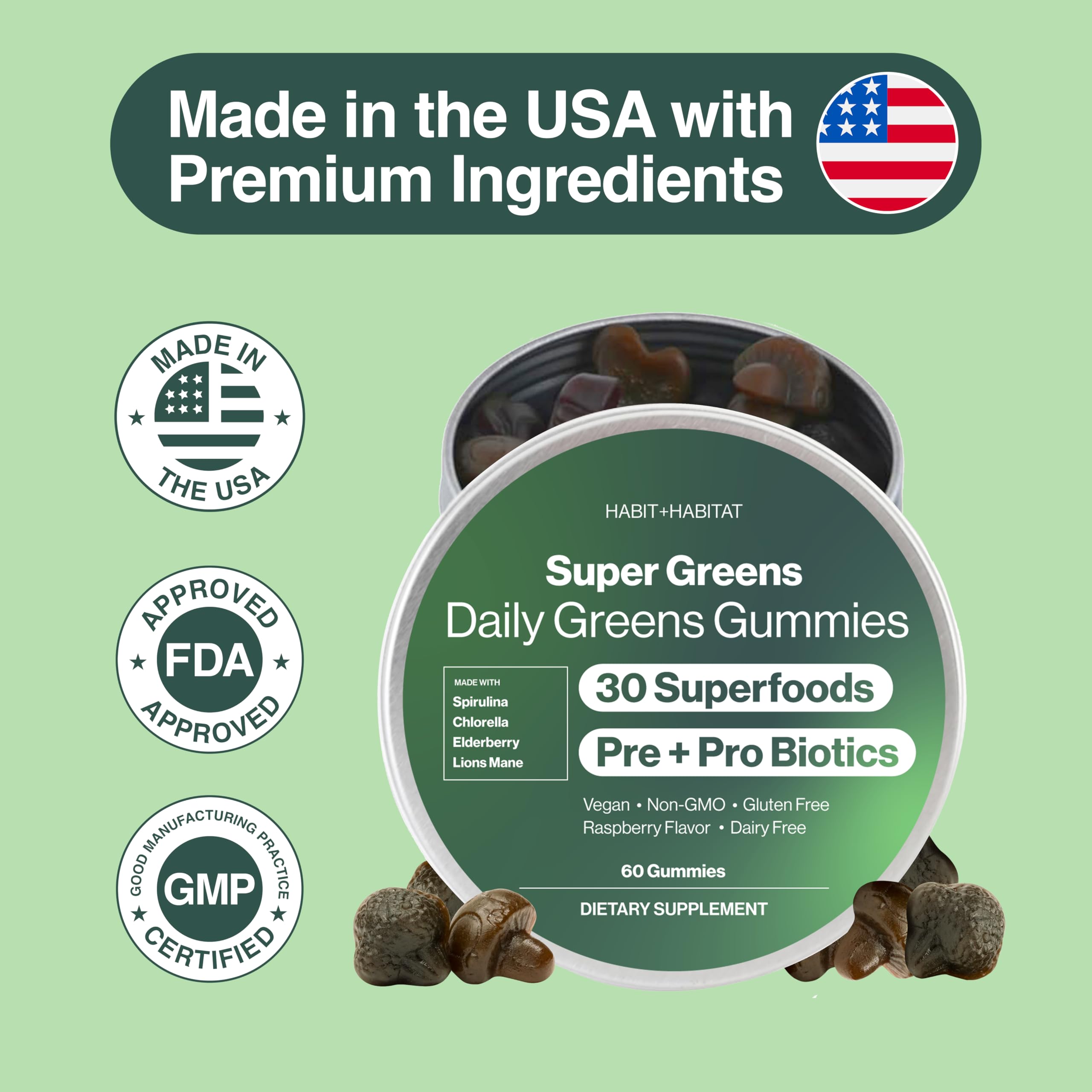 nutritious gummies with lion’s mane