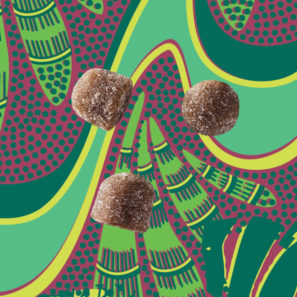 nutritious gummies with moringa powder