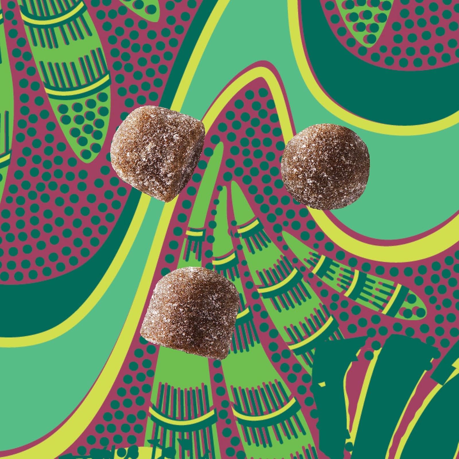 nutritious gummies with moringa powder