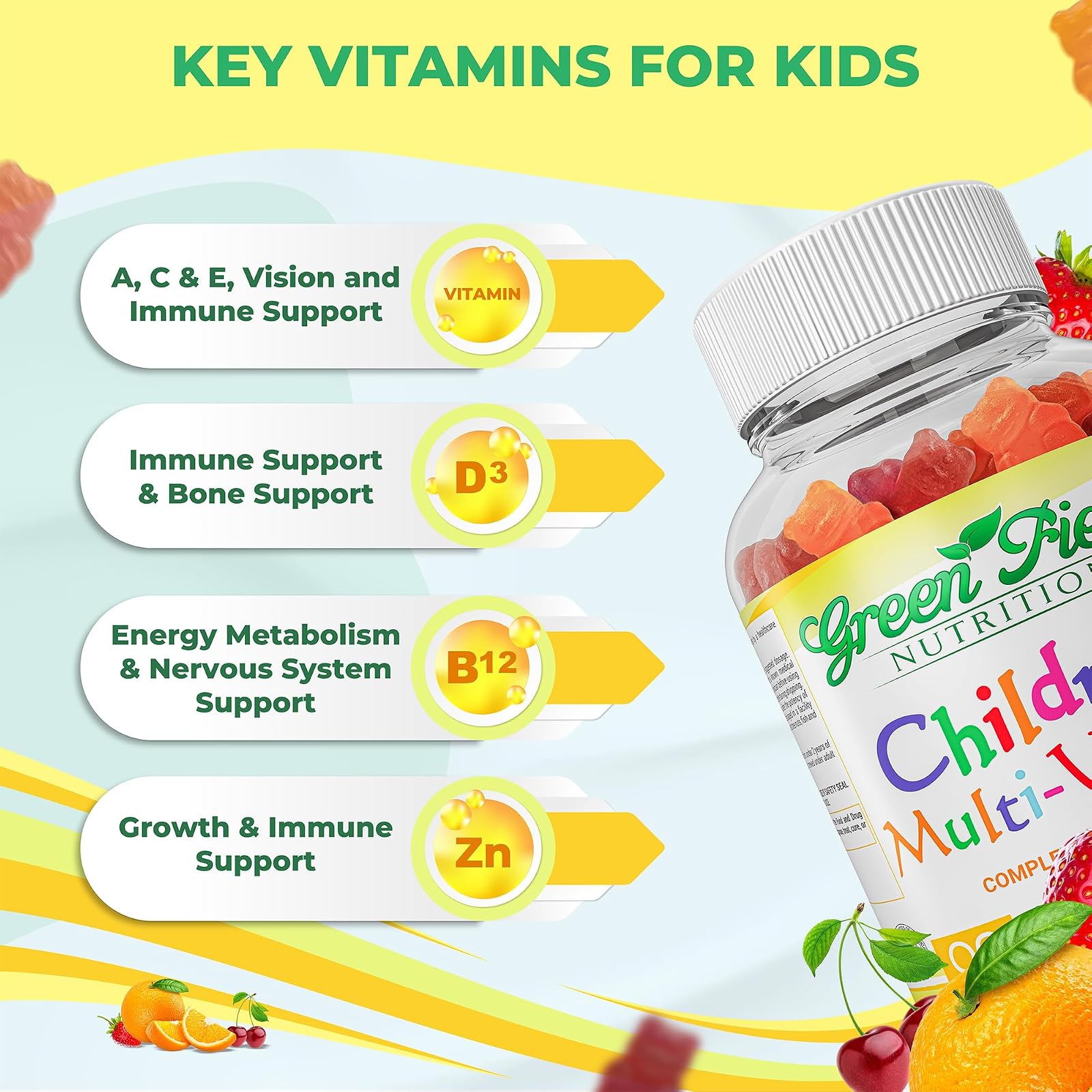 nutritious gummy multivitamins for kids