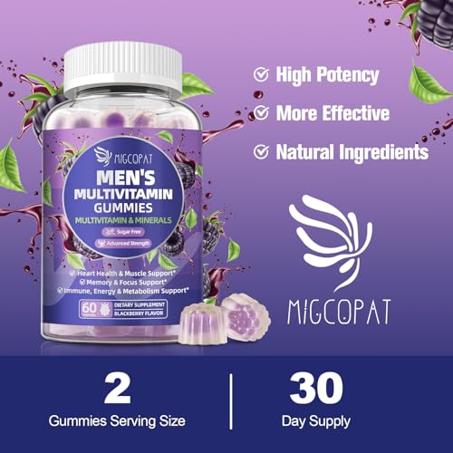 nutritious gummy multivitamins for men