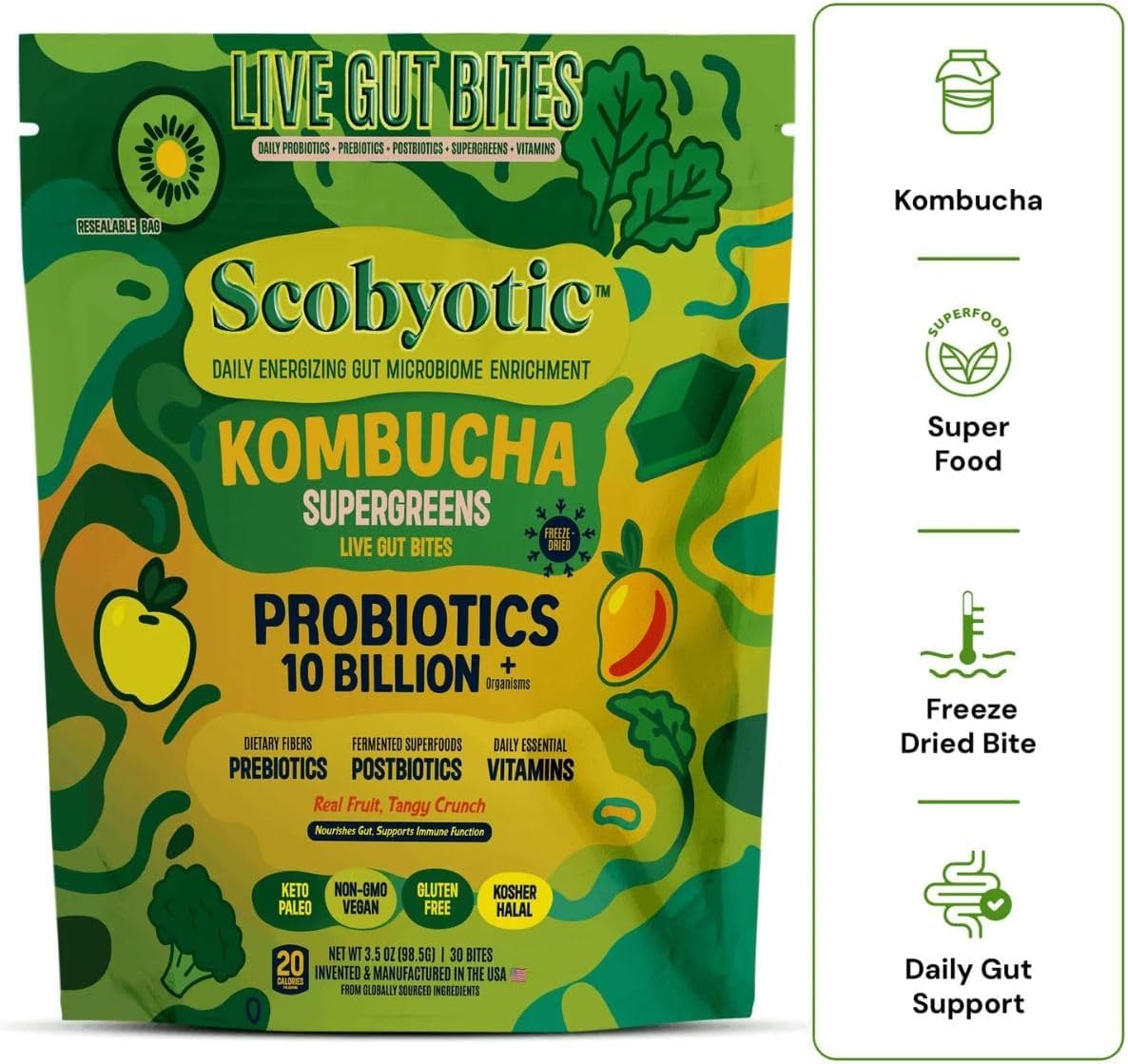 nutritious gut bites for energy
