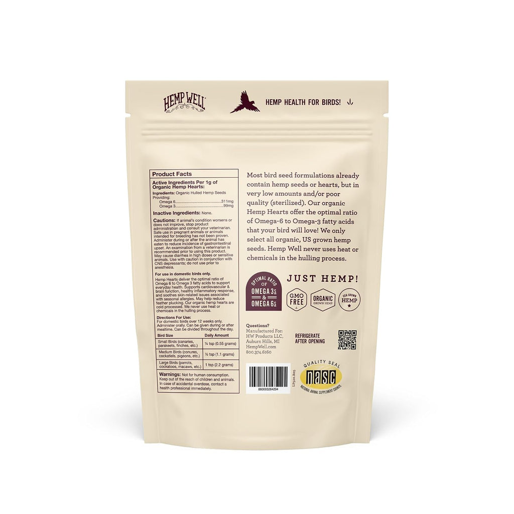 nutritious hemp hearts for baking