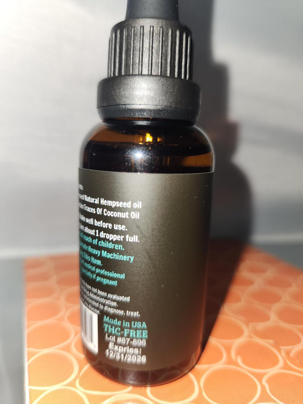 Nutritious hemp oil for daily use