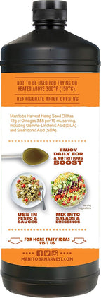 nutritious hemp seed oil for cooking