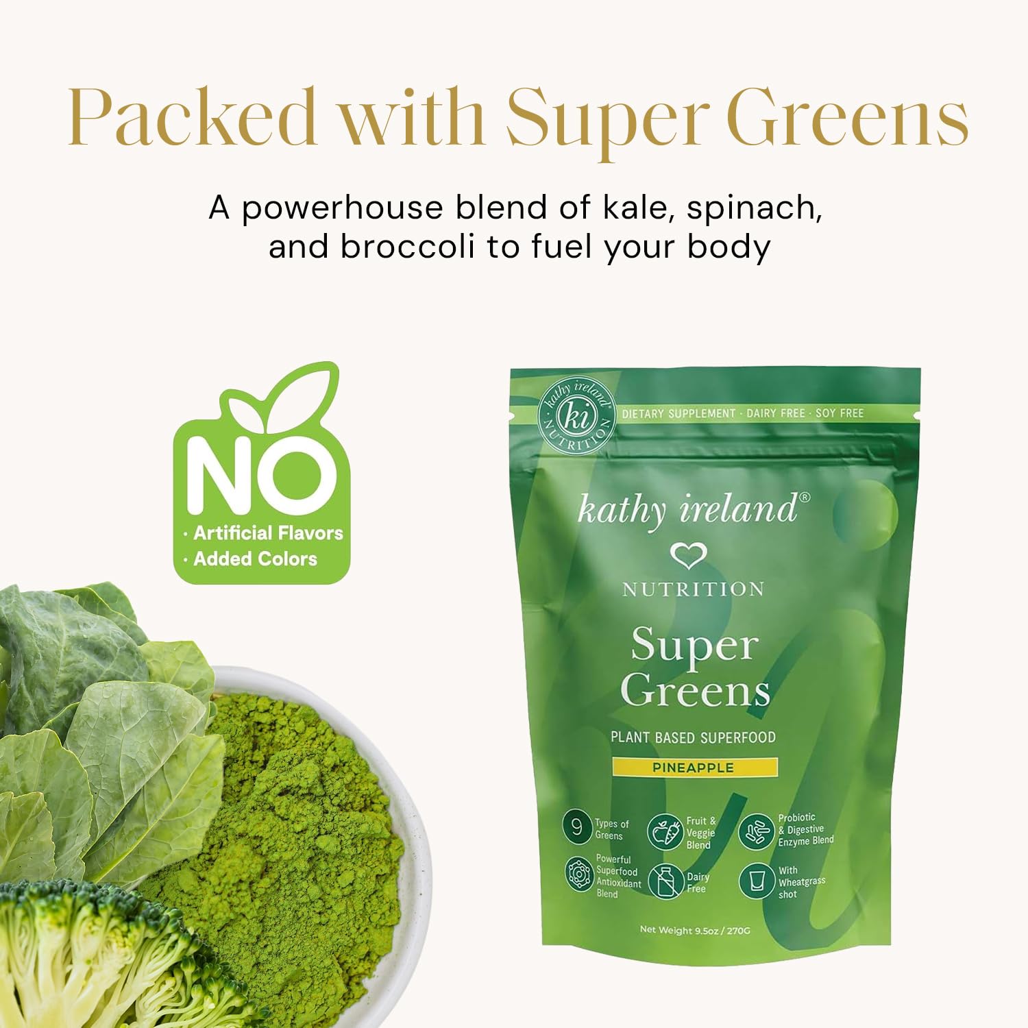 nutritious herbal supplement for smoothies