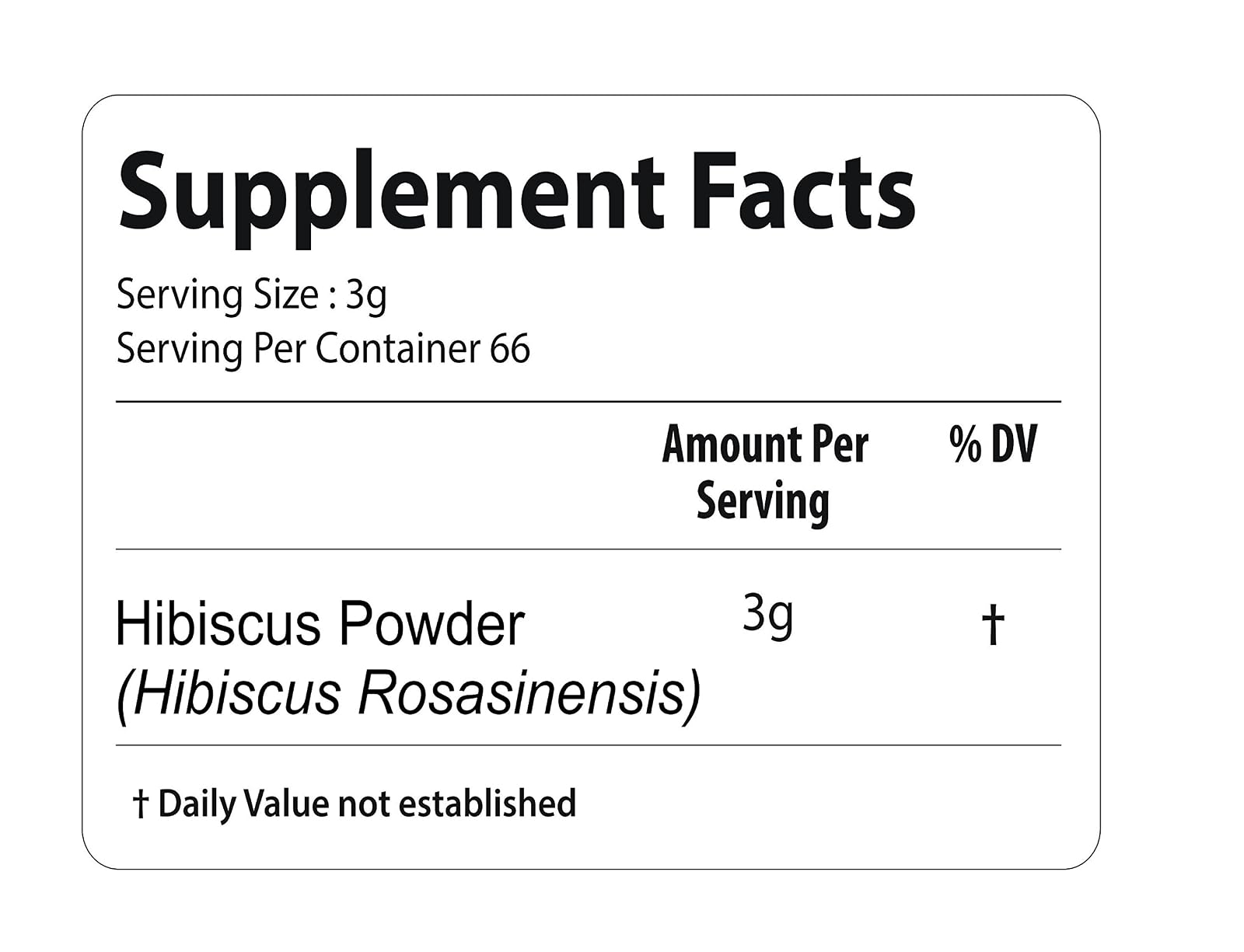 nutritious hibiscus powder for herbal tea