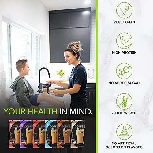 nutritious iced coffee drink mix
