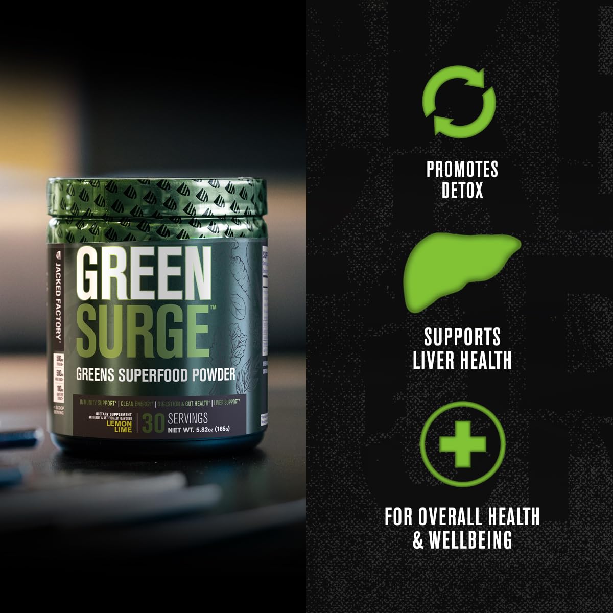 nutritious Jacked Factory superfood powder