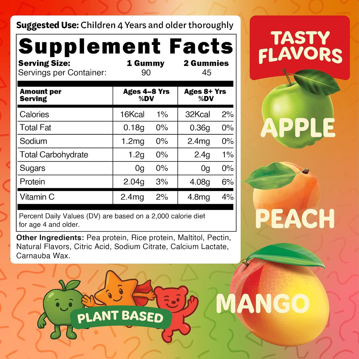 nutritious kids gummies for energy