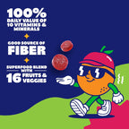 Nutritious kids gummies with 16 flavours