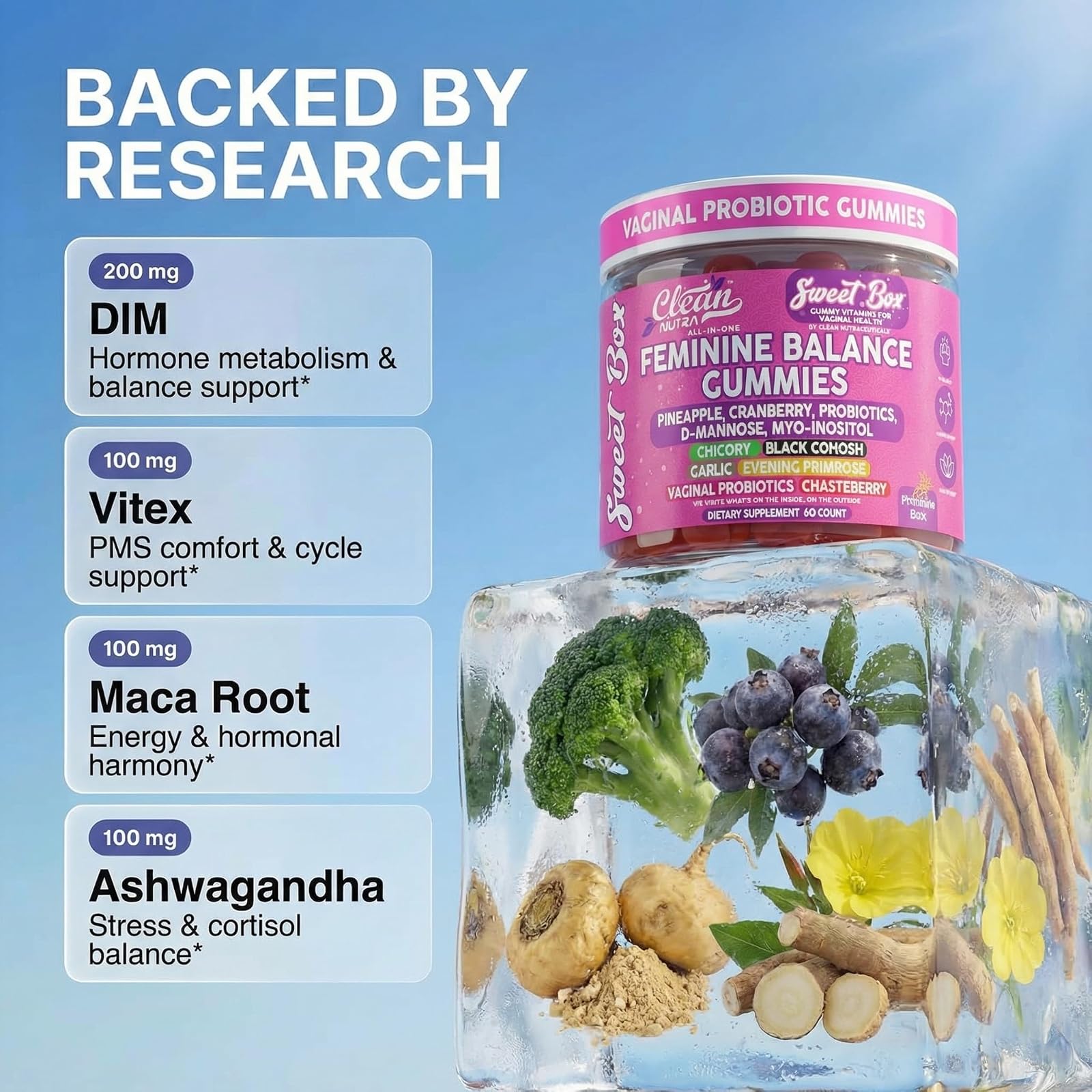 Nutritious kids vitamins for girls