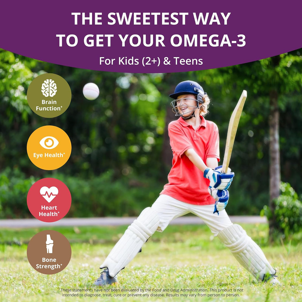 nutritious kids vitamins with flaxseed oil