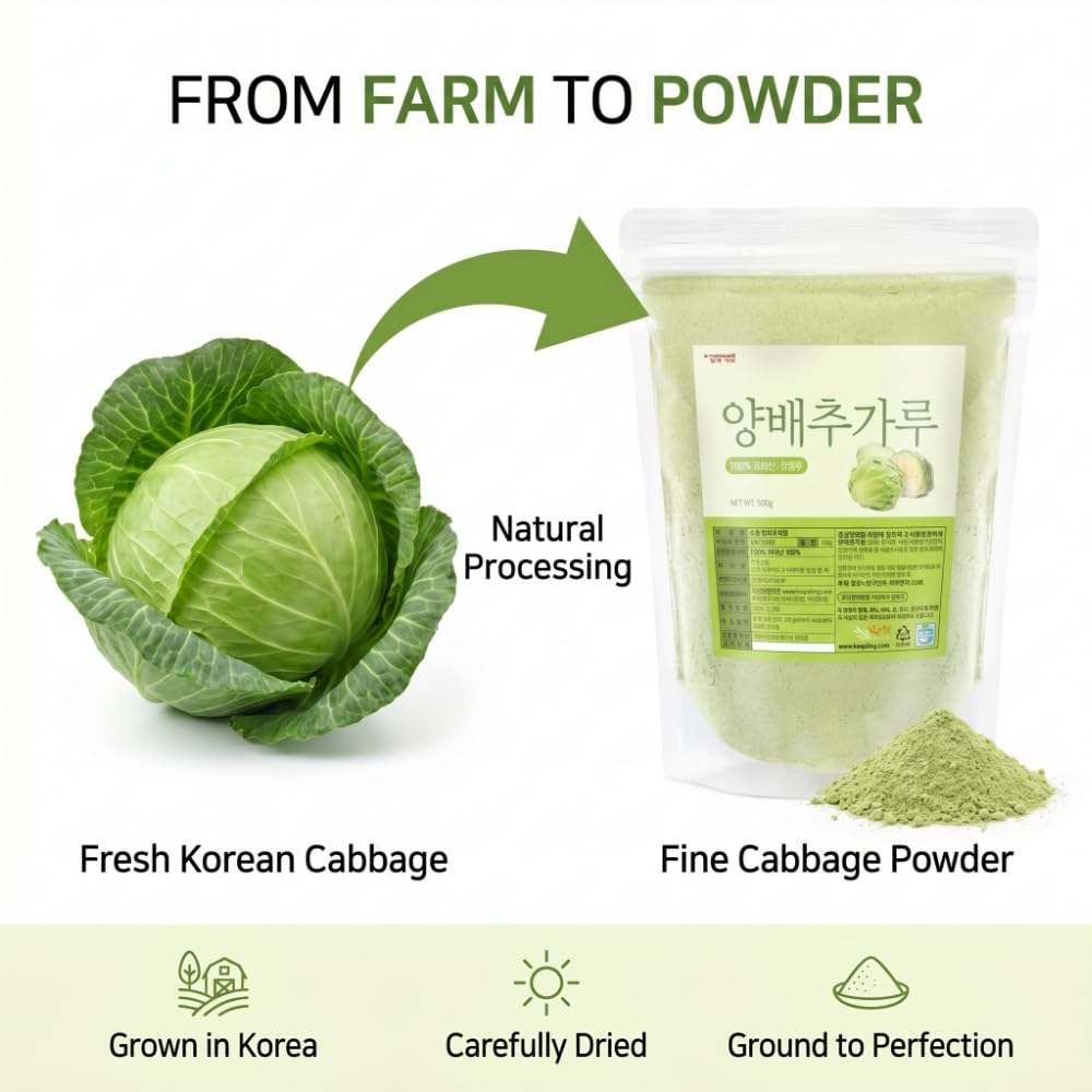 nutritious Korean cabbage powder benefits