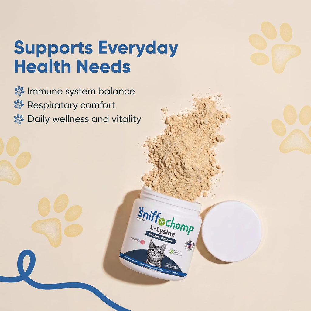 Nutritious L-Lysine powder for pet wellness