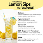 nutritious lemon sips with collagen