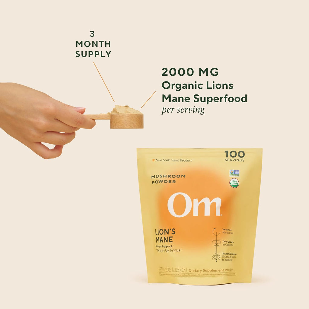 nutritious lion's mane powder blend