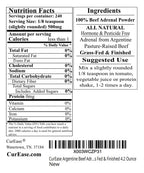 nutritious liver extract in powder