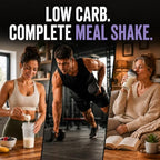 Nutritious low-carb meal shake