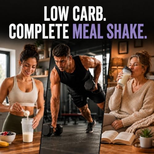 Nutritious low-carb meal shake