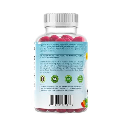 Nutritious magnesium gummies for kids