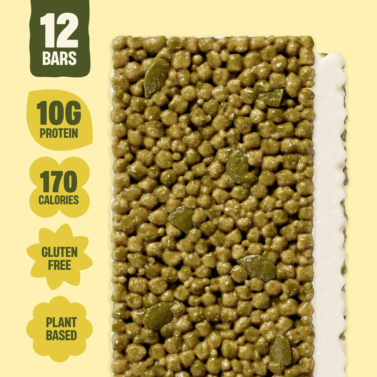 nutritious matcha crispy treat