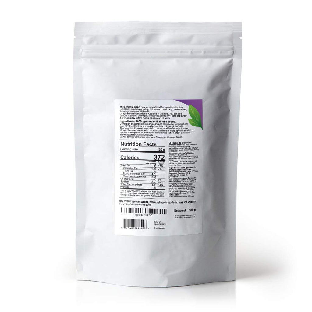 nutritious milk thistle for smoothies