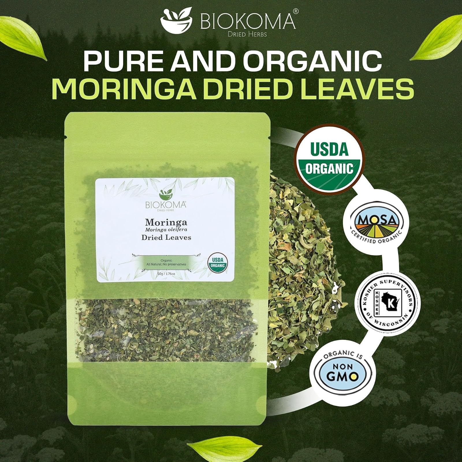 nutritious moringa for healthy smoothies