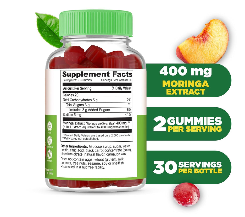 nutritious moringa gummies for wellness