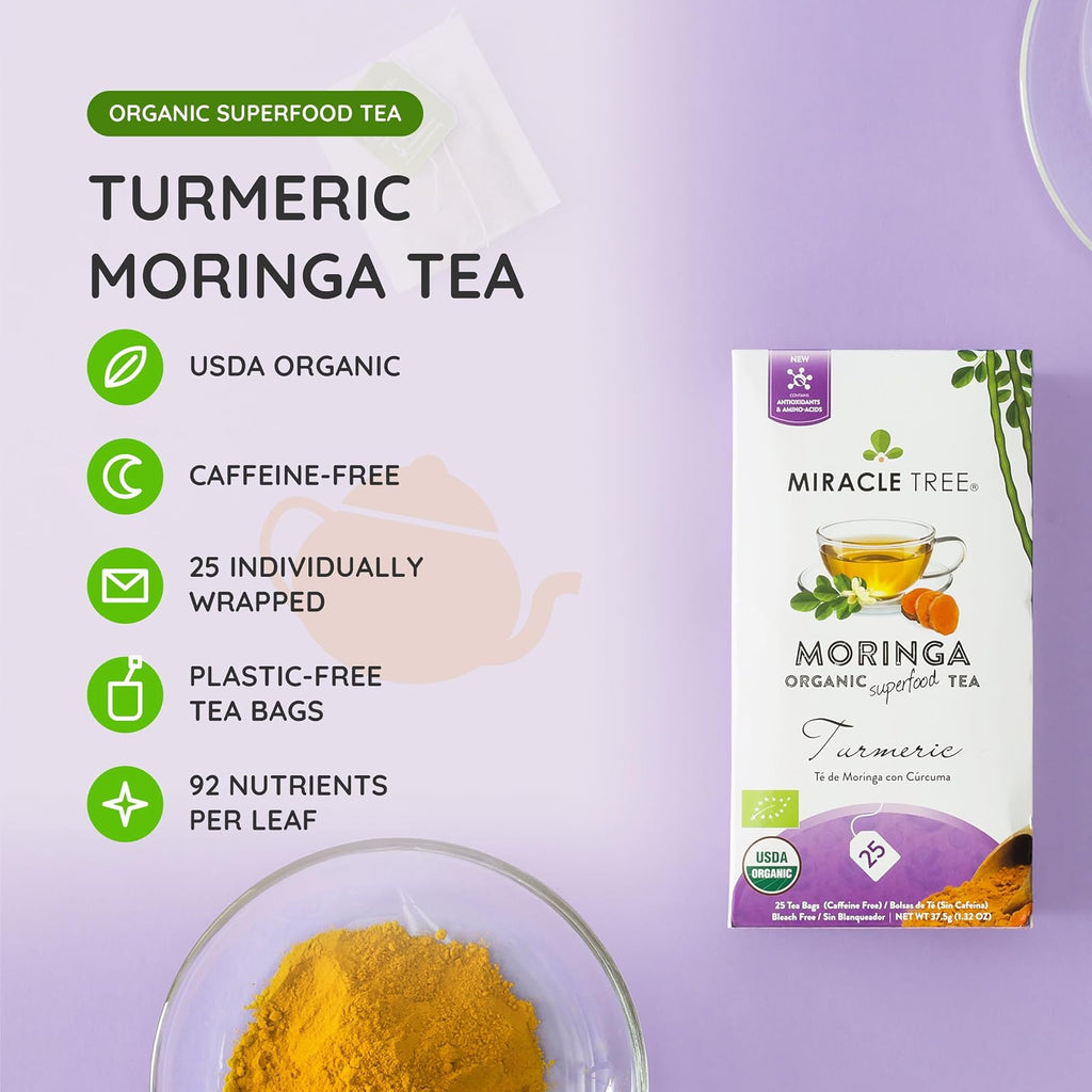 nutritious moringa herbal tea blend