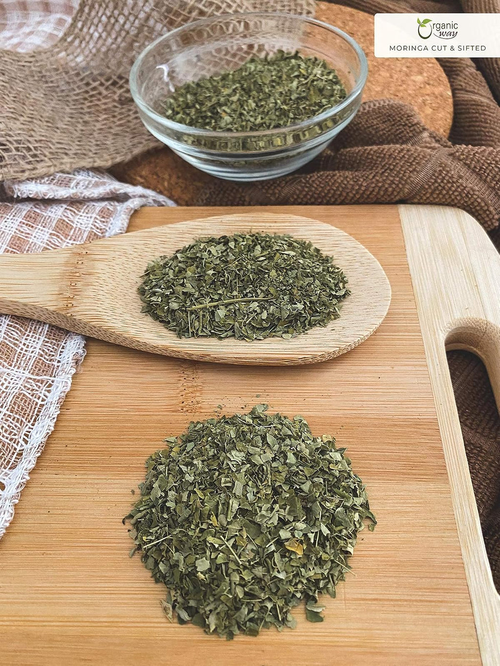 Nutritious Moringa leaf powder