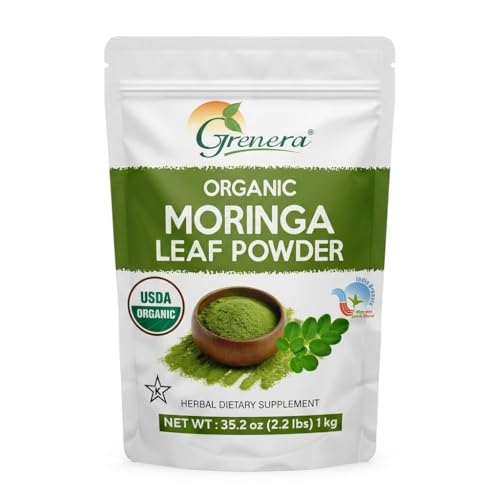nutritious moringa oleifera leaf supplement