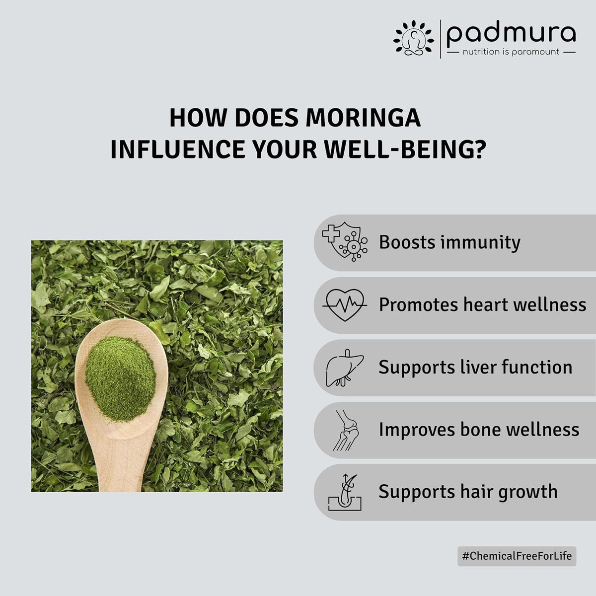 nutritious moringa powder for baking