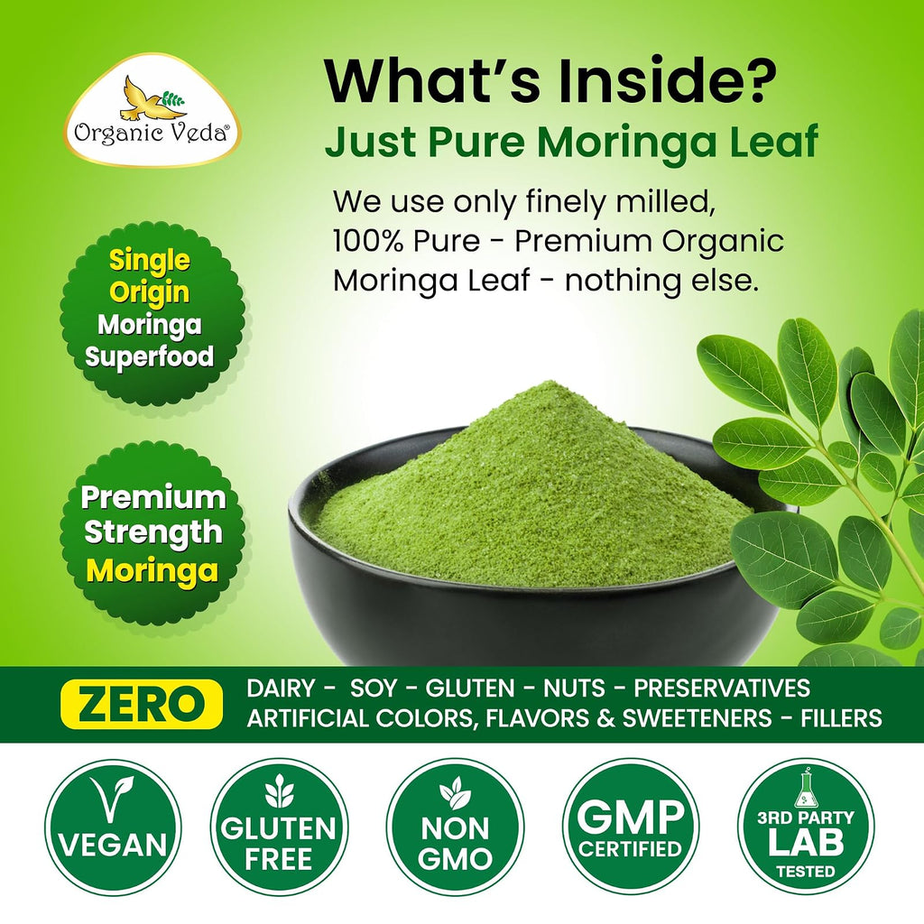 nutritious moringa powder for baking