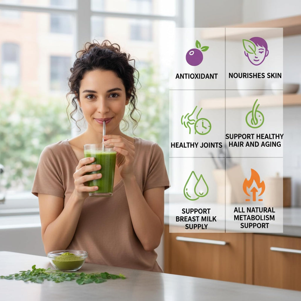 nutritious moringa powder for smoothies
