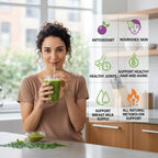 nutritious moringa powder for smoothies