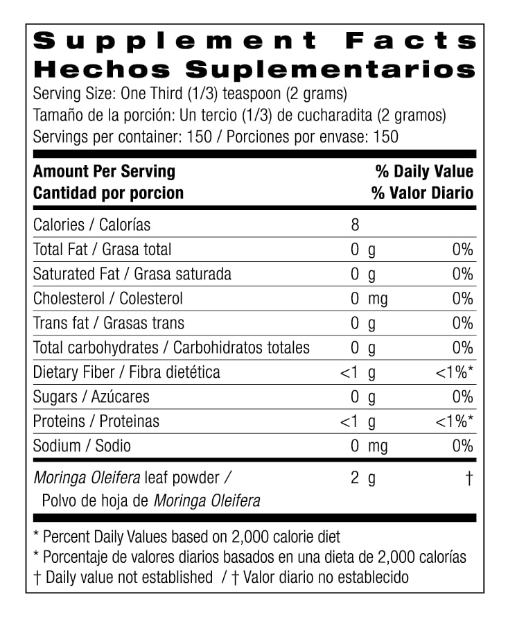 nutritious moringa powder for smoothies