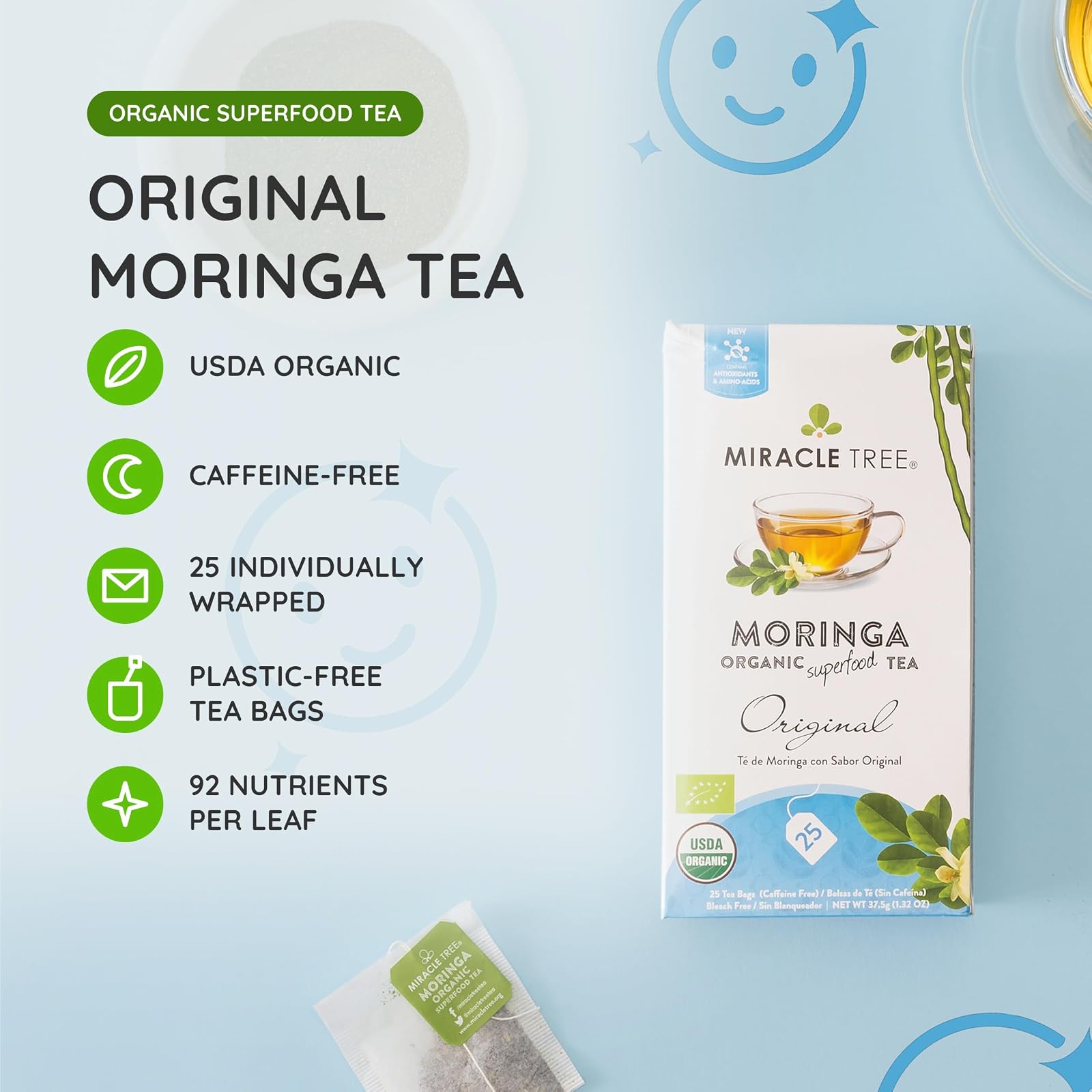 nutritious moringa tea benefits