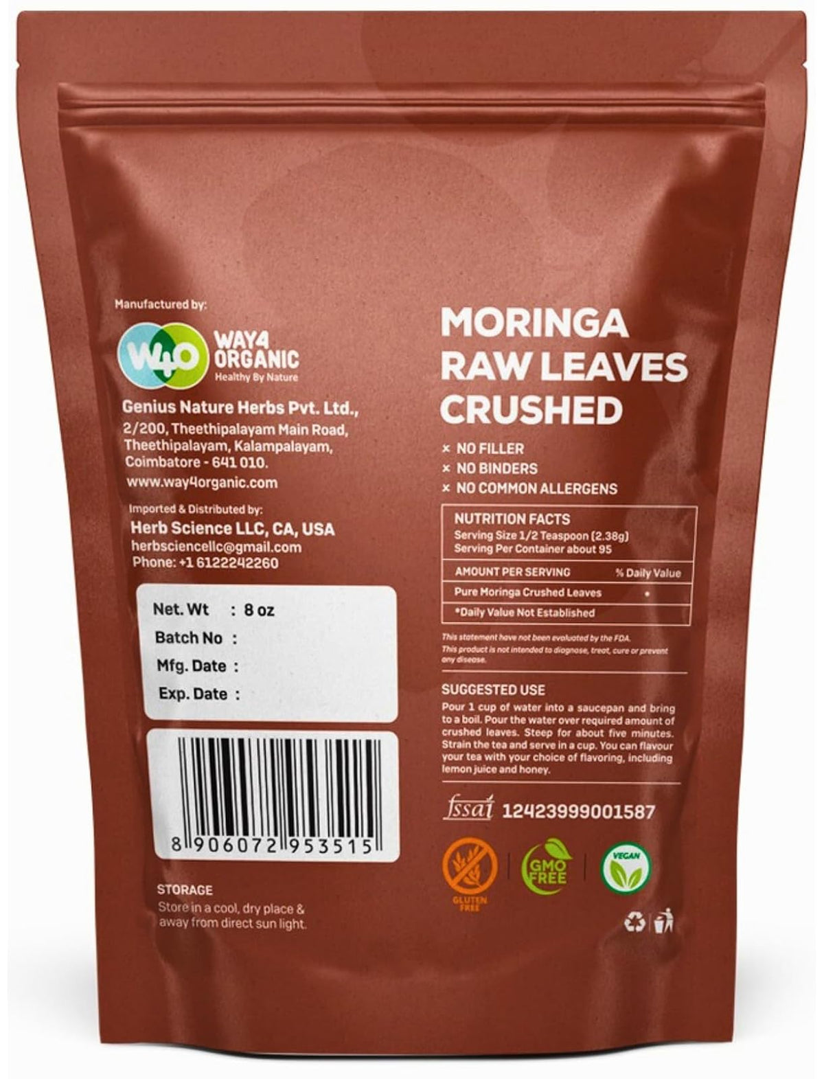 nutritious moringa tea benefits