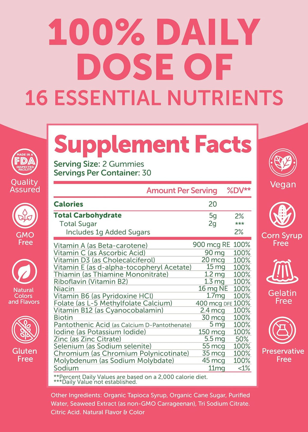 nutritious multivitamin for active women