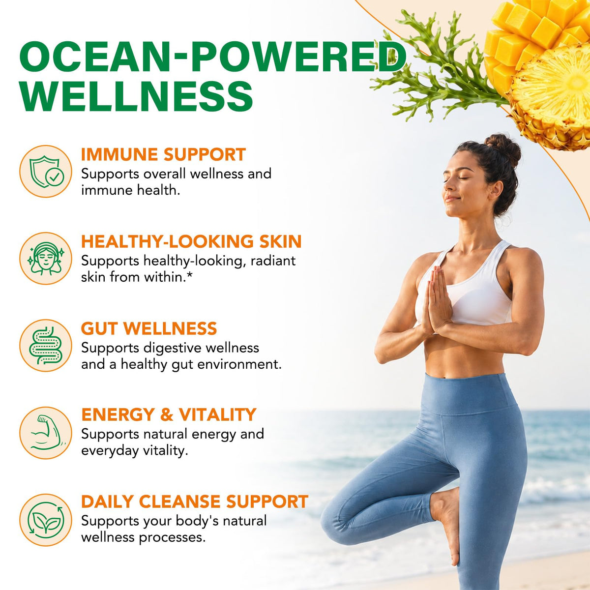 nutritious multivitamins with pineapple
