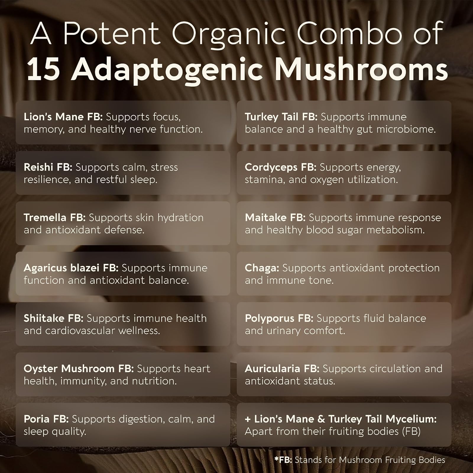 nutritious mushroom blends for wellness